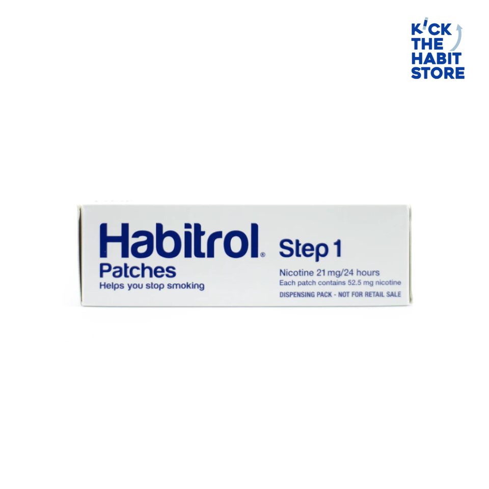 Habitrol STEP 1 Patch 21mg 28 Nicotine 1 Box Transdermal ALL FRESH | eBay
