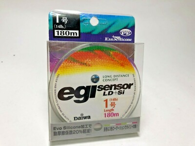 54664) Daiwa Egi SENSOR LD + Si Eging PE Line #1(14lb) 180m | eBay