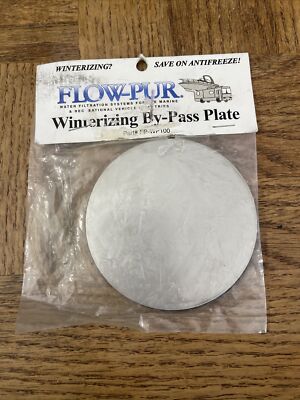 Flow-Pur Winterizing By Pass Plate FP-WP100 | FPWP100 | 0898880000490