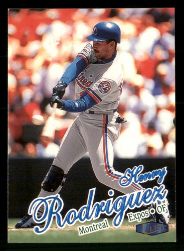Henry Rodriguez - 1998 Ultra #185 - Montreal Expos | eBay