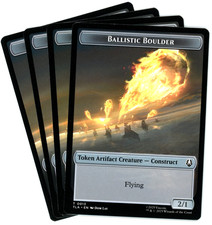 Ballistic Boulder // Soldier (0011) Double-Sided Token Avatar: The Last ...