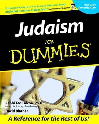 Judaism For Dummies by Blatner, David Paperback Book The Cheap Fast ...