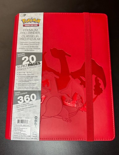 Ultra Pro Pokemon TCG Charizard Premium-Pro Binder NEW | eBay