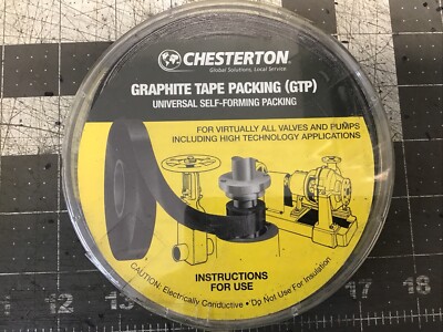 CHESTERTON GRAPHITE TAPE PACKAGING 005204 1.000x50 Ft (LC06B) | eBay