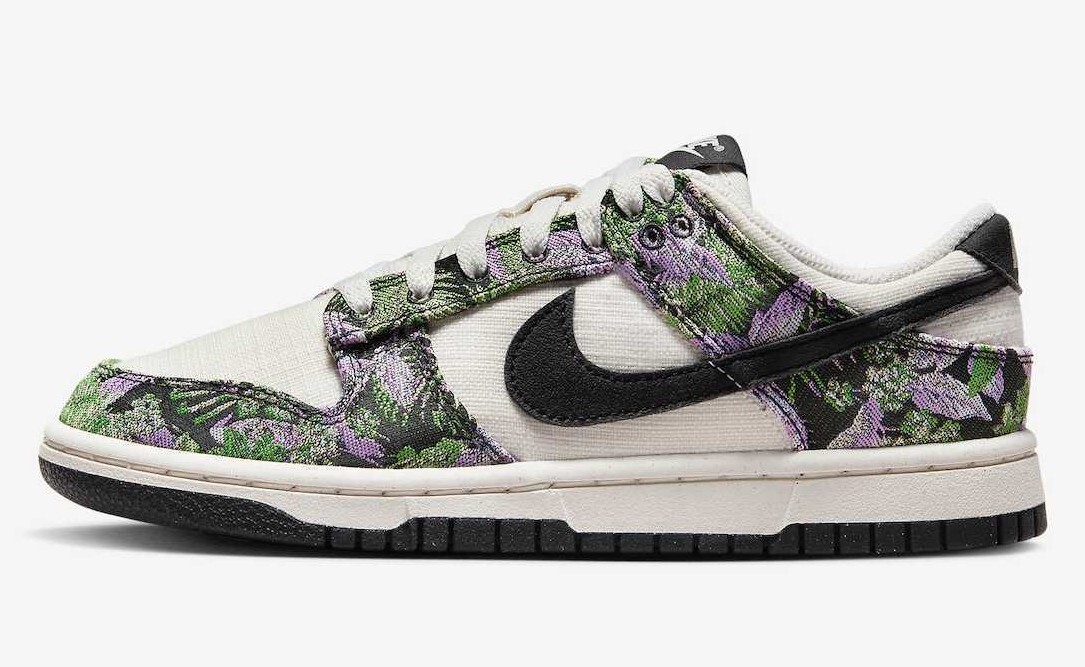 Nike WMNS Dunk Low Next Nature Floral Tapestry FN7105-030 US Nike WMNS Dunk Low Next Nature Floral Tapestry FN7105-030 US