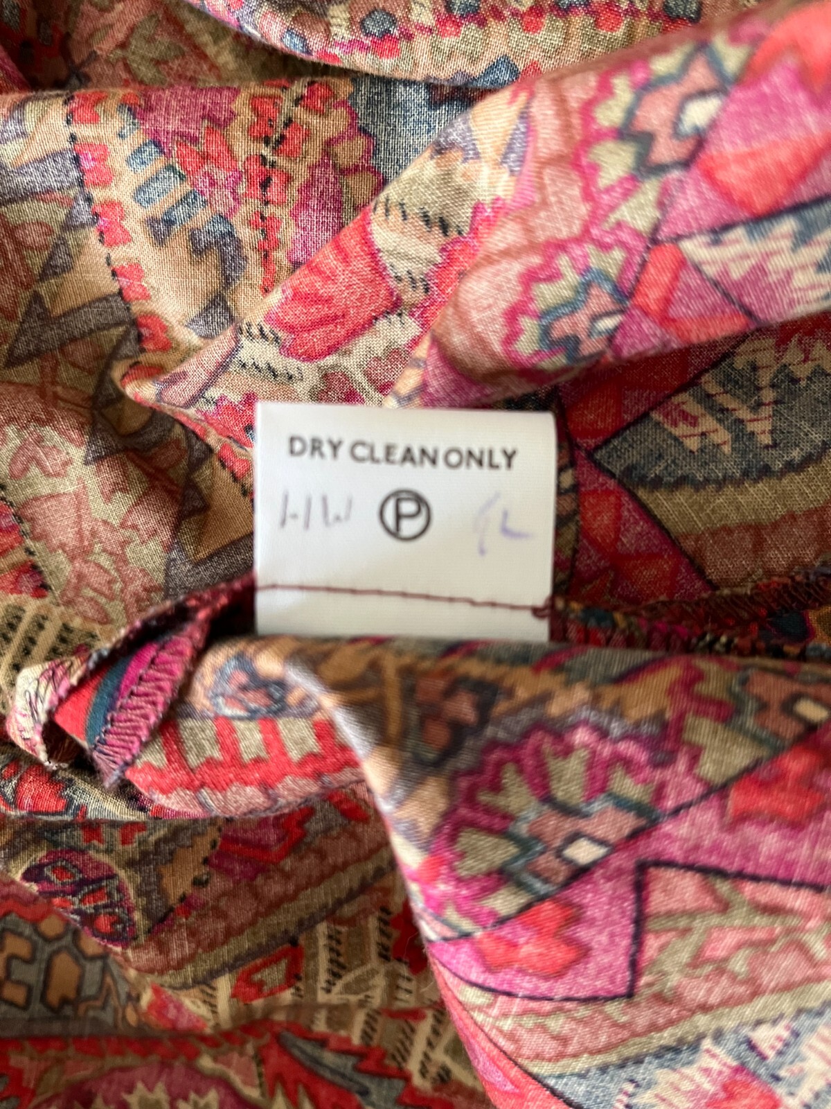 Vintage 1980s Angela Holmes Droopy & Browns Floral Dr… - Gem