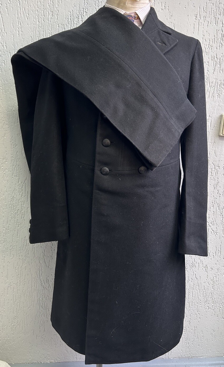 Men’s 1900s Edwardian Three Piece Morning Frock Coat Suit Vintage ...