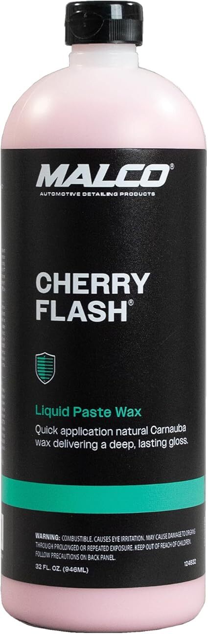 Malco Cherry Flash Automotive Liquid Paste Wax – Protect & Shine Your Vehicle... | eBay