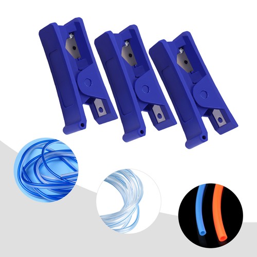 3x Hose Cutter for Air Line Nylon PU Plastic Rubber Tube Pipe Cutting ...