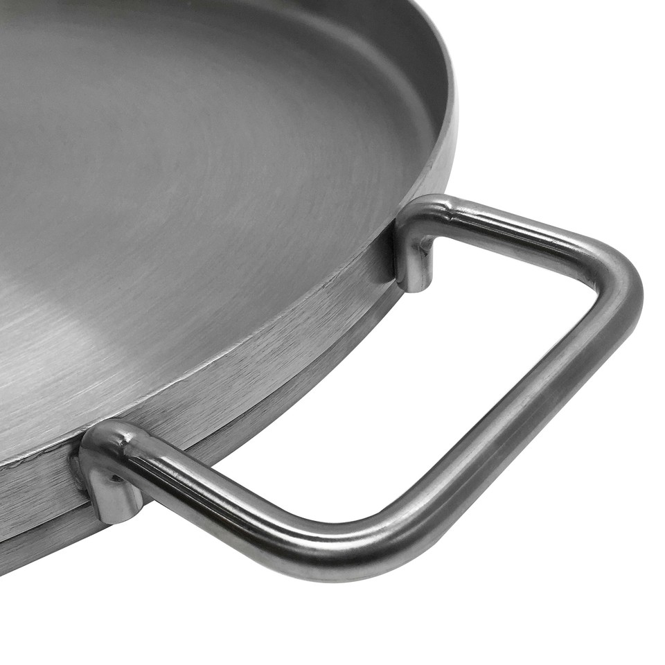 Stainless Steel Flat Comal Griddle Pan Cookware 16", 20" | eBay