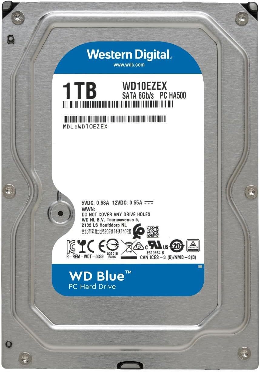 Western Digital AV-25 1000GB Internal 5400RPM 2.5" (WD10JUCT) HDD for ...