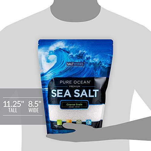 SaltWorks Pure Ocean Sea Salt Coarse Grain 5 Pound Bag | eBay