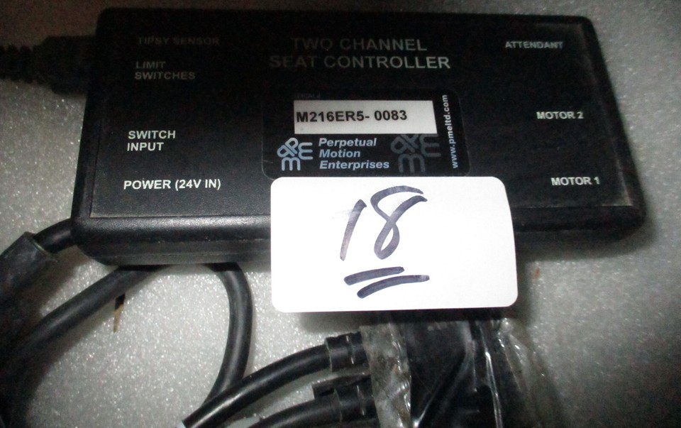 INVACARE MK6-MPJC-1164361 JOYSTICK WITH ARM AND TWO CHANNEL SEAT ...