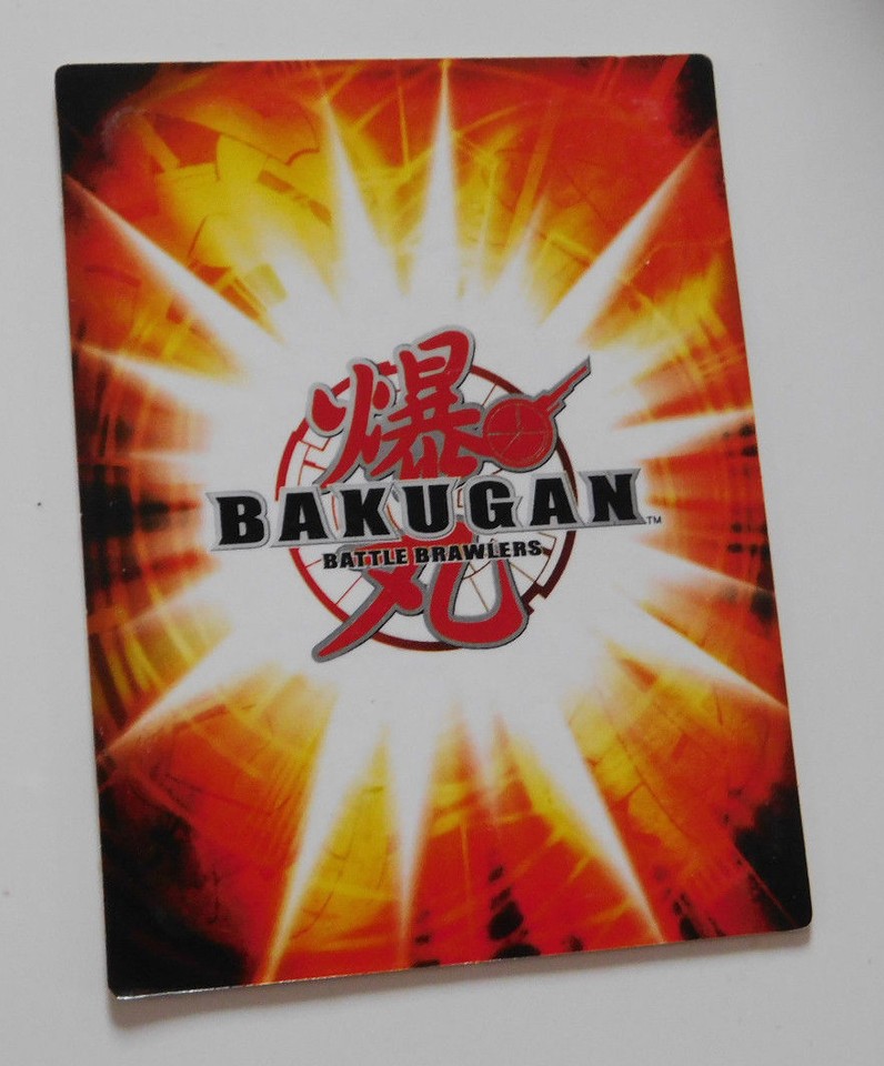 BAKUGAN Battle Brawlers "FOURTRESS" Metal Card 11/48C BA254 | eBay