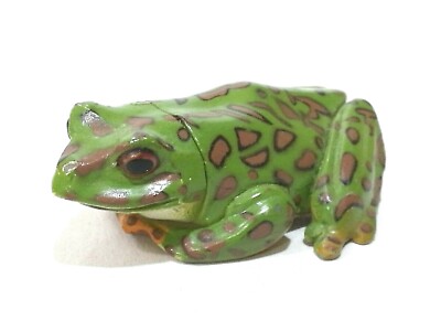 Japan KAIYODO Cute Forest Green Tree Frog Animal Realistic Mini Figure ...