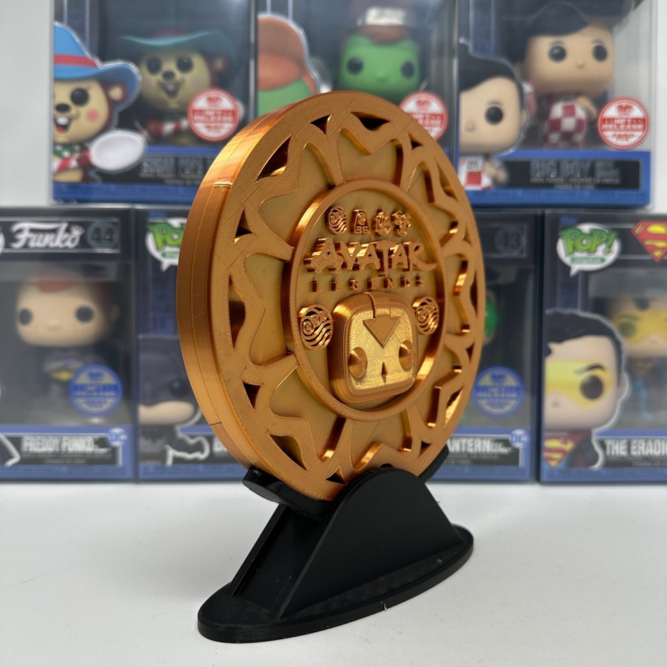 3D printed Custom Funko Digital Pop! - AVATAR SERIES 1 Coin w/ Stand | eBay