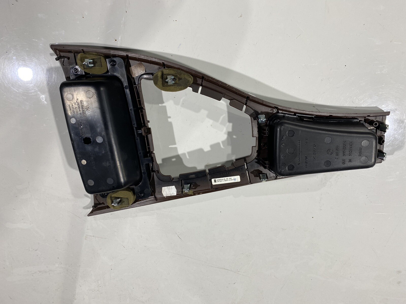 BMW E90/E91/E92- LCI OEM 05-13, Trim Centre Console Walnut Front ...