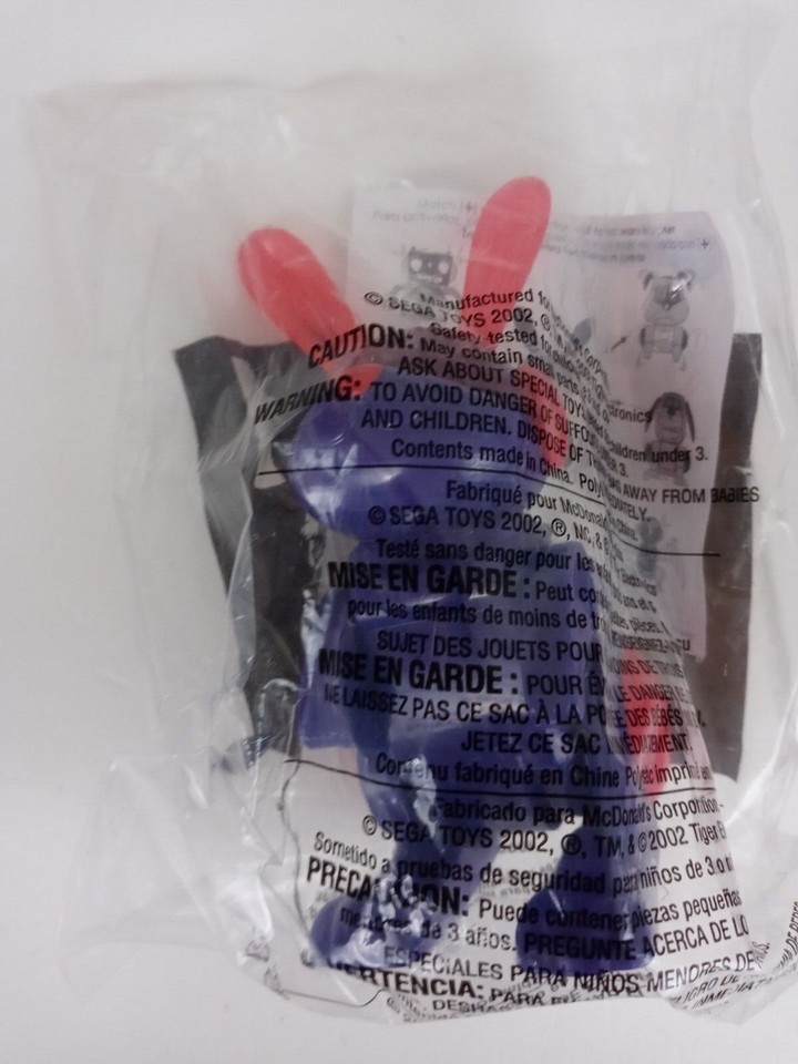 New 2002 McDonalds Happy Meal Toy #1 Robo Chi Wind Up Bunny | eBay