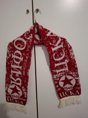 CSKA Sofia 1948 Football Scarf – Bulgarian Team Fan Souvenir | eBay