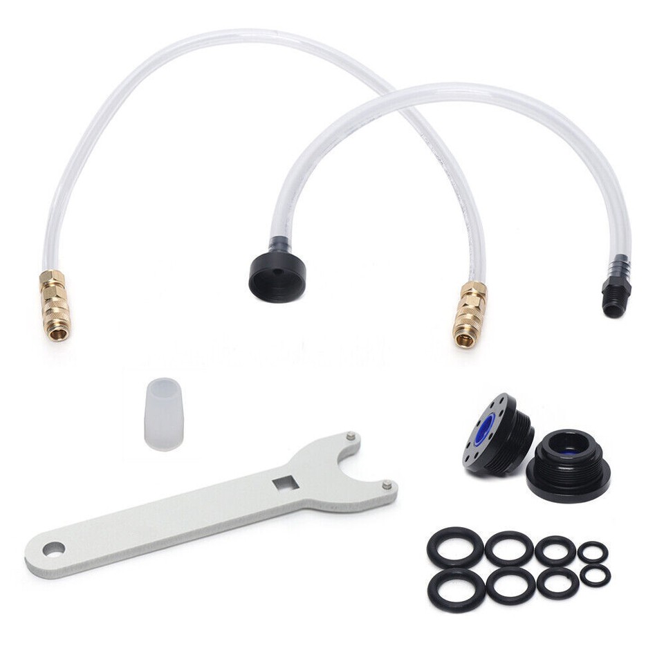 Front Mount HC5345 Hydraulic Steering Cylinder Seal Kit & Bleed Kit for ...