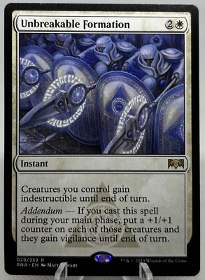 Unbreakable Formation 029/259 Ravnica Allegiance RNA MTG NM | eBay