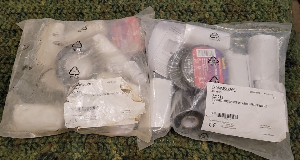 Commscope Andrew 221213 Weatherproofing Kit for Connectors and Splices ...