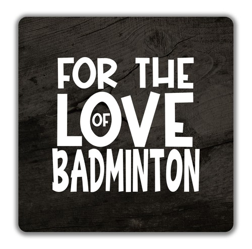 For the Love of Badminton 2 Pack Coasters - 9cm x 9cm | eBay UK
