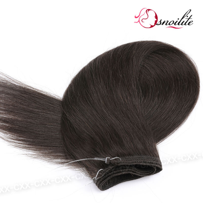 Real Invisible Wire In Human Hair Extension Secret Hidden Extensions ...