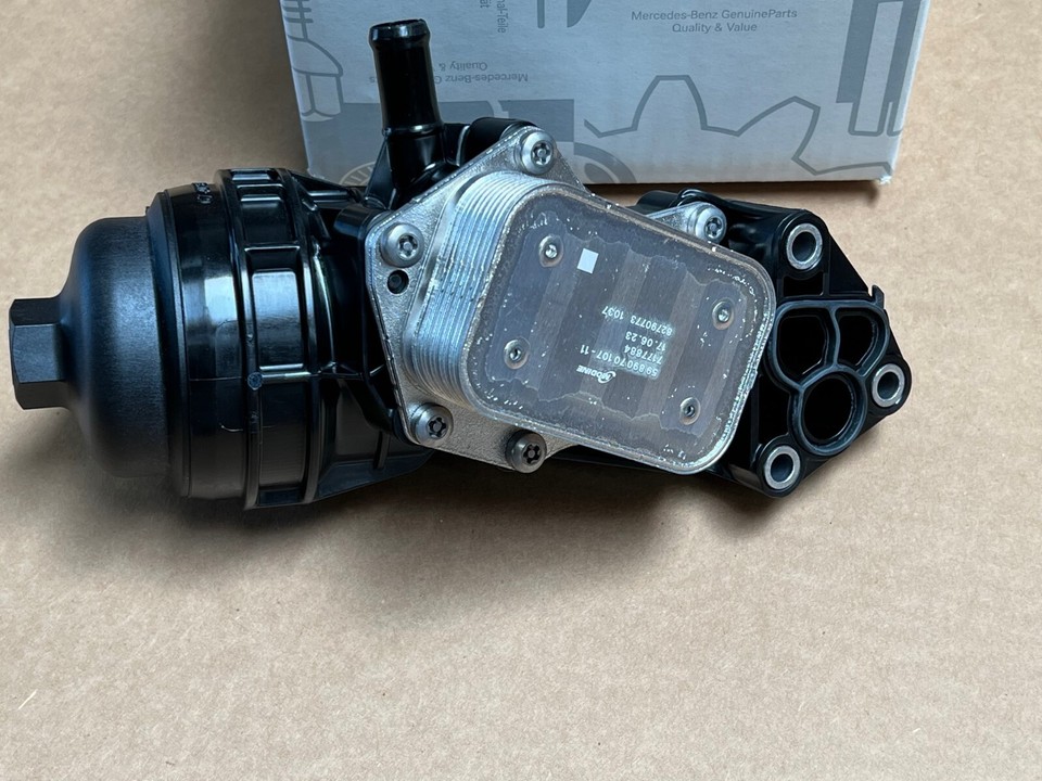 Mercedes Benz CLA GLA GLB-Class Oil Filter Housing W/Oil Cooler ...