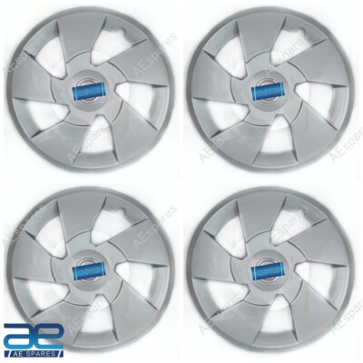 4 Pcs New Wheel Hub Caps Cover Plastic Silver 17" For Mahindra XUV500 ...