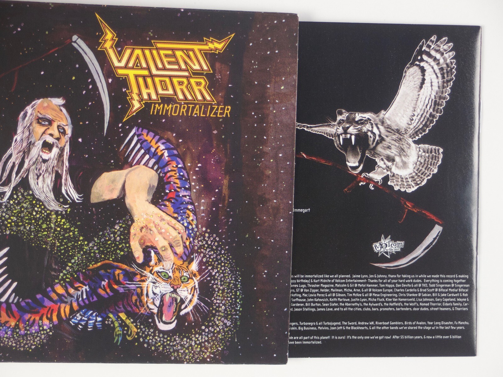 VALIENT THORR: Immortalizer 2008 Volcom Hard Rock Digipak CD ...