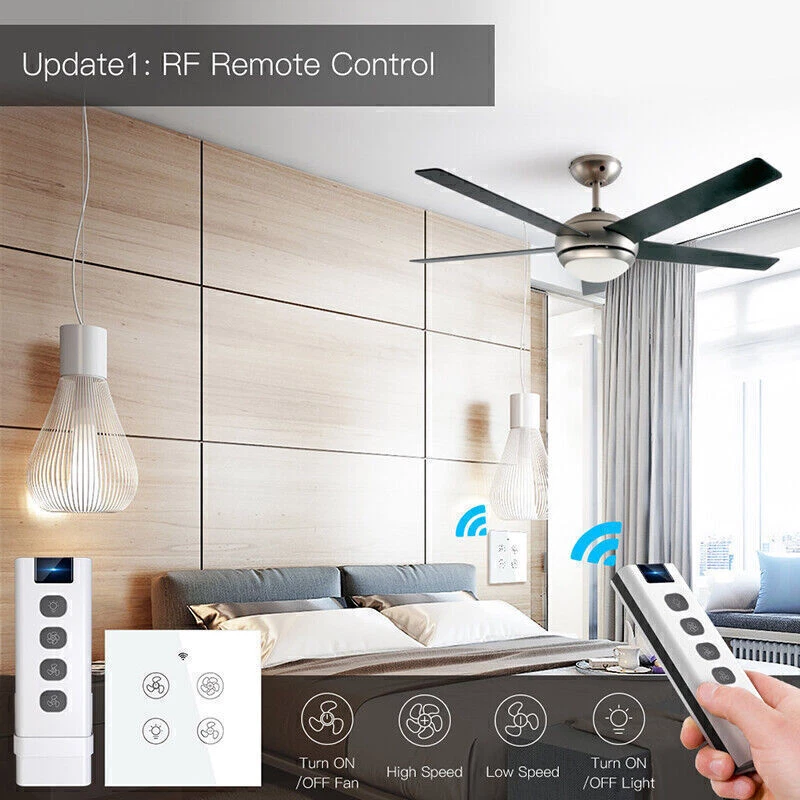 Remote Controlled Ceiling Light Switch | Shelly Lighting