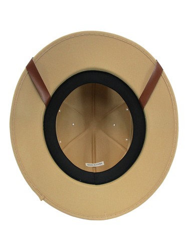 Adult British Pith Helmet Jungle Safari Sun Explorer Halloween Costume ...