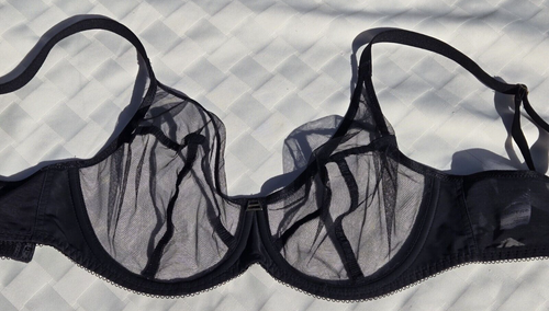 FREYA Snapshot Underwire Bra Size 32G US Sheer Black 32F UK 400921 NEW ...