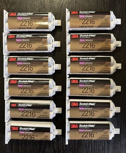 3M Scotch-Weld Epoxy Adhesive DP2216 Gray 41.5 mL Duo-Pak (12EA) | eBay