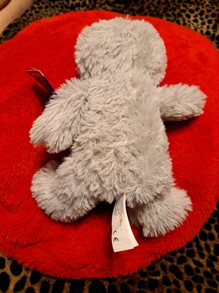 NWT Kellytoy Original 8" Sitting Promo Gray Sloth Soft Plush Stuffed ...