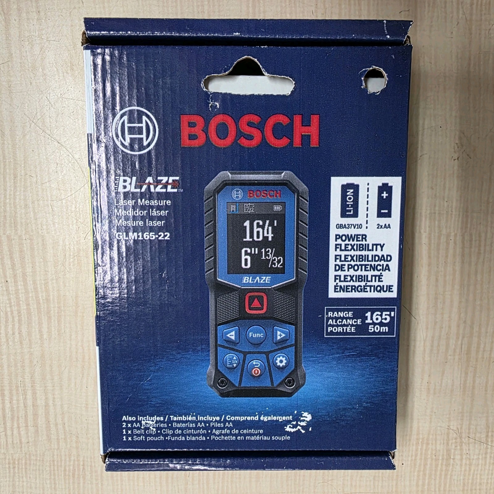 Bosch GLM165-22 BLAZE Laser Measure 165 Ft - New Sealed | eBay