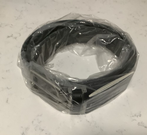 OOBE BLACK UNISEX LEATHER BARTON BELT SIZE MEDIUM (Approx. 52in) NWT | eBay