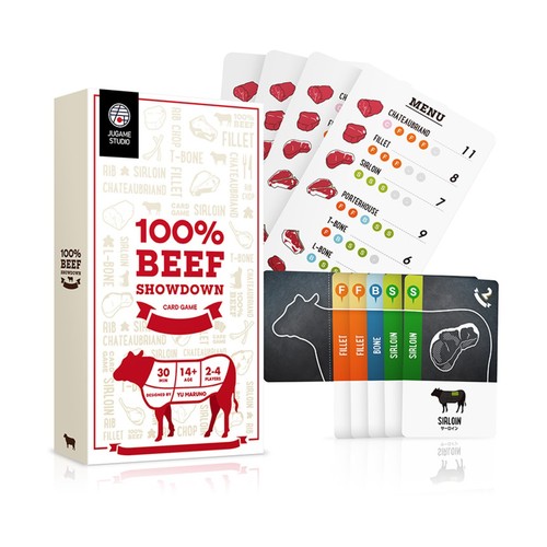 Jugame Studio Board Game 100% Beef Showdown Box NM | eBay Australia
