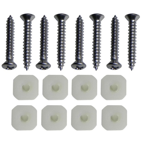 1968-69 Chevelle El Camino Head Lamp Light Chrome Bezel Hardware Scew ...