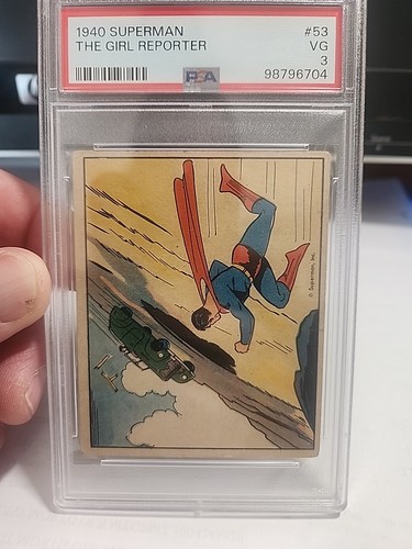 1940 SUPERMAN THE GIRL REPORTER #53 PSA 3 VG RARE ISSUE GUM INC. HIGH ...