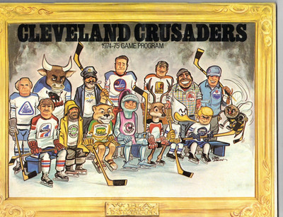1974-75 Cleveland Crusaders - WHA Hockey - Game Program VF unmarked | eBay