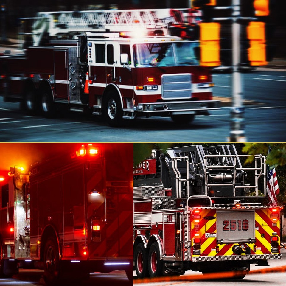 4~20X Amber Red Waterproof 3-LED Side Marker Lights Clearance Truck ...