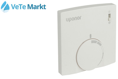 Uponor T-25 H/C wired 230V Raumthermostat Raumregler Raumfühler 1058424 ...