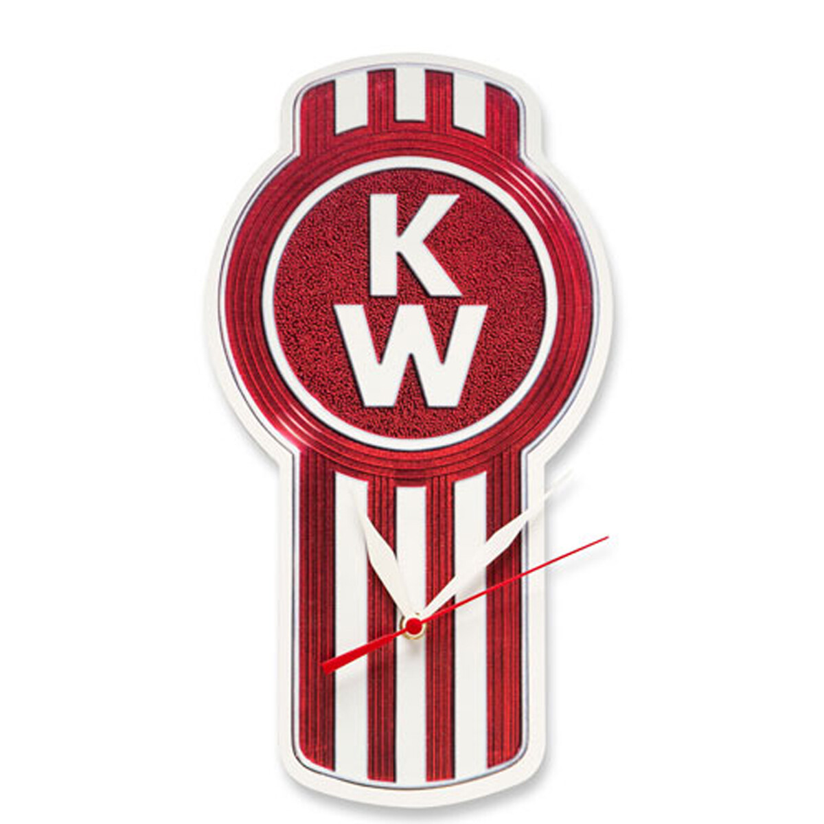 Kenworth Bug Logo Wall Clock | 12" | Red | Trucks KW decor | Trucks