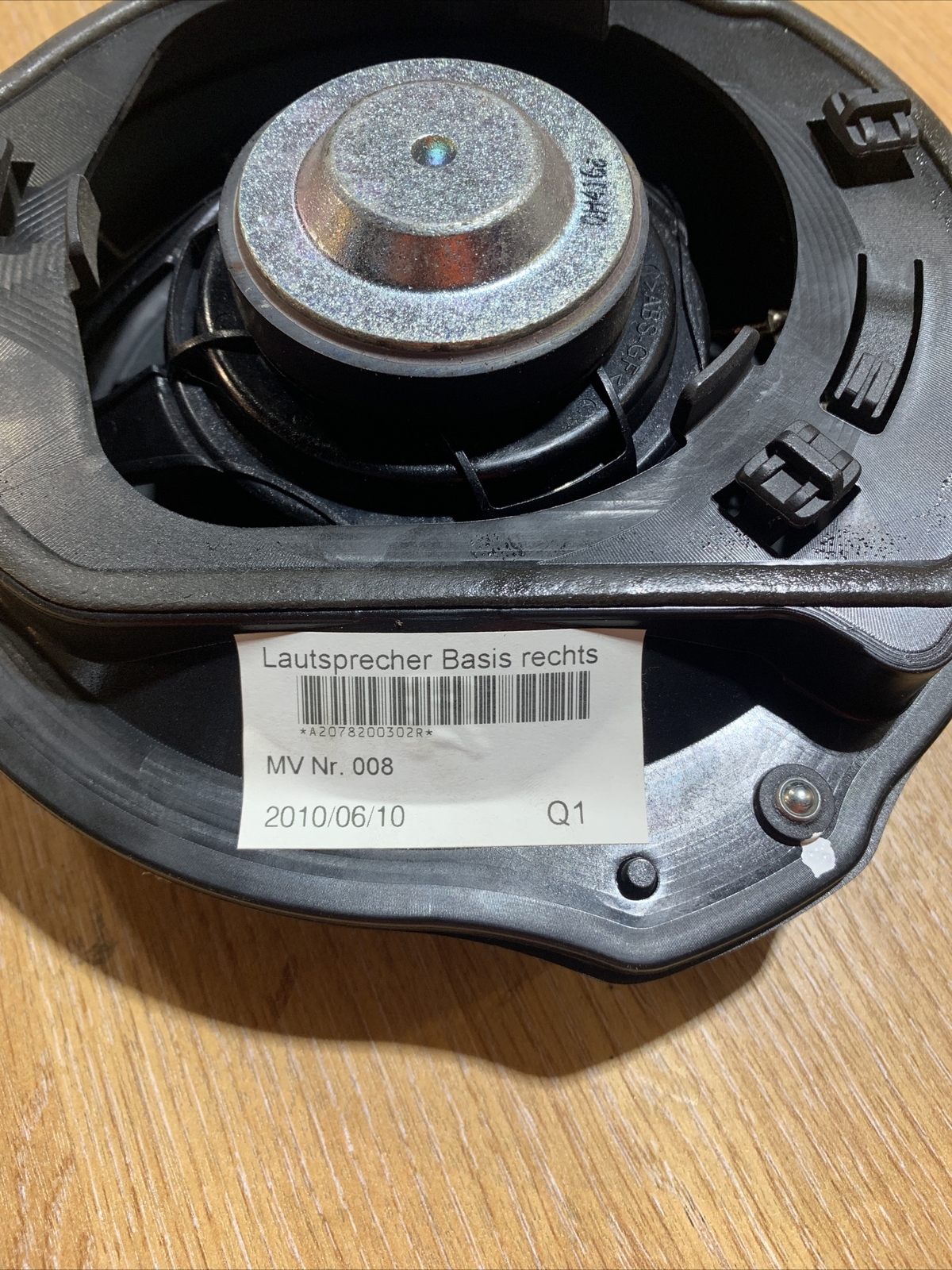 MERCEDES DOOR SPEAKER FRONT ANY SIDE C E CLASS W204 W207 GENUINE ...