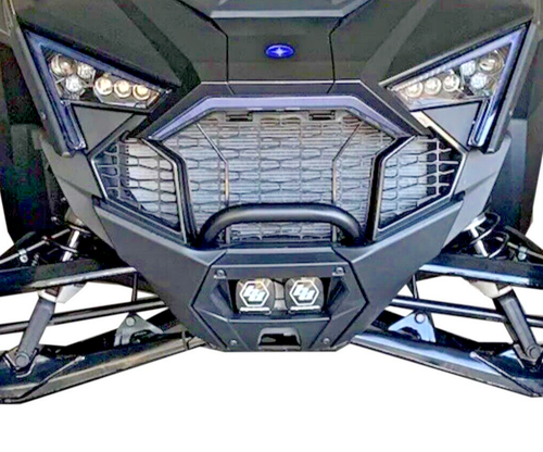 2022 Polaris RZR PRO XP XP4 Lower Bumper Dual Light Pod Bracket Baja ...