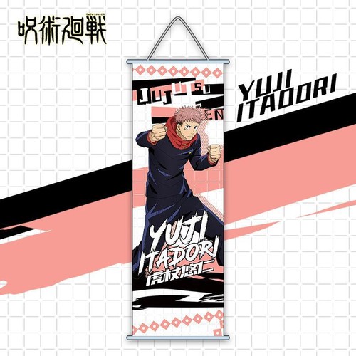 Art Poster Jujutsu Kaisen Anime Itadori Yuji Wall Home Scroll Cosplay ...