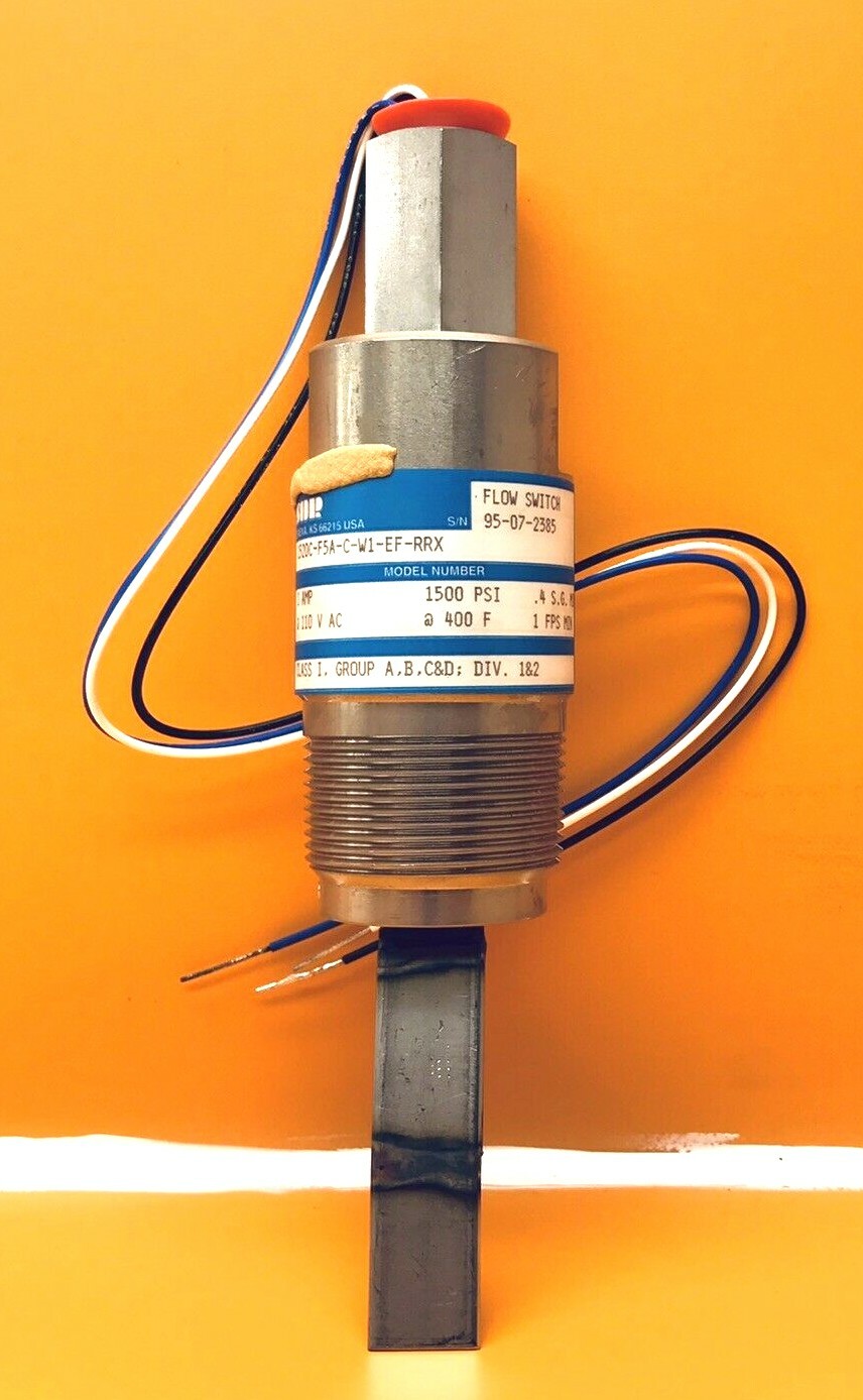 NEW SOR 1520C-F5A-C-W1-EF-RRX ELECTRIC FLOW SWITCH 110VAC 1A 1500PSI 400°F | eBay