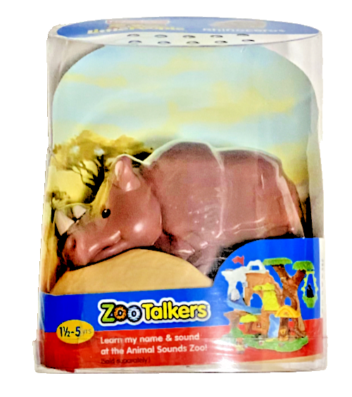 Fisher-Price Little People 2011 Zoo Talkers RHINOCEROS | eBay